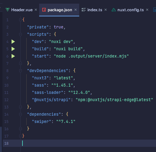 Property "$strapi" was accessed during render but is not defined on instance / 'entities' does ...