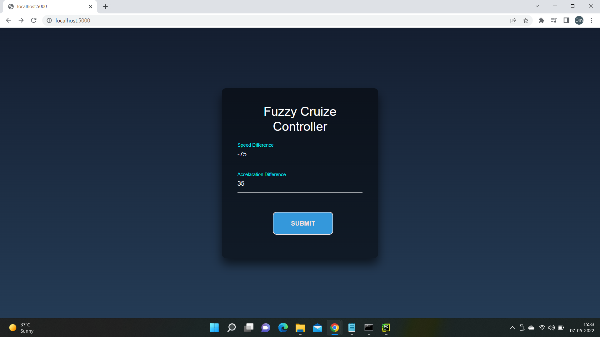 GitHub - OmShende/Fuzzy-Cruise-Controller