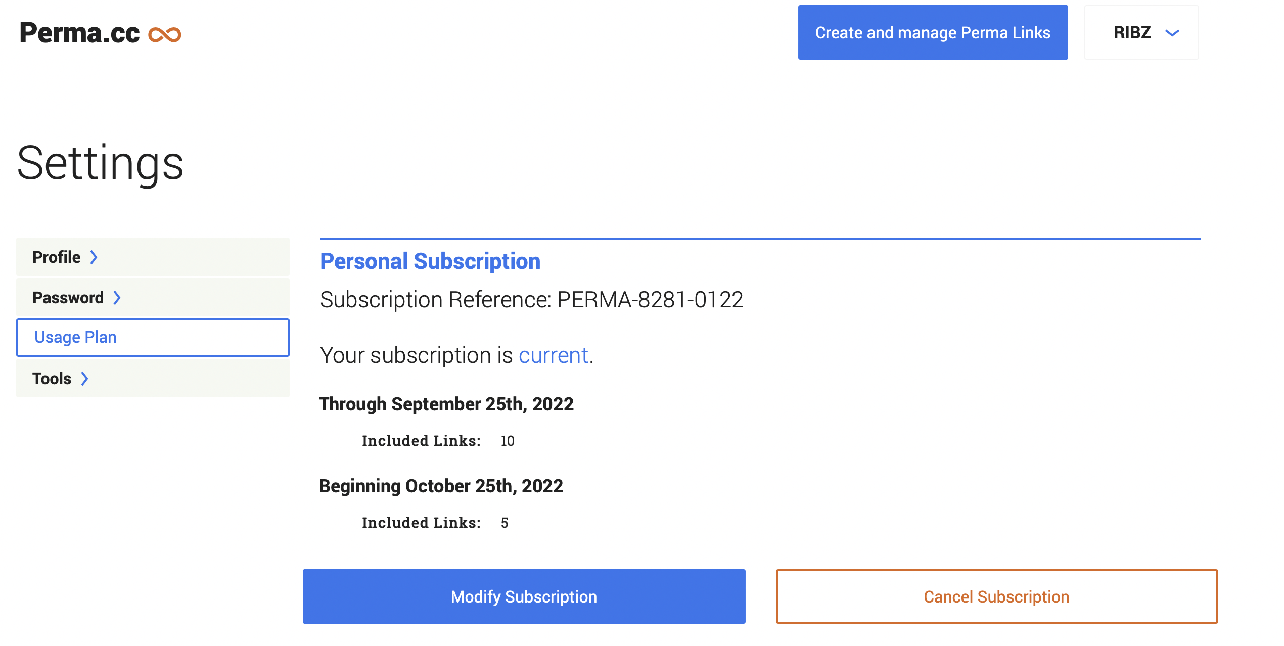 Expose subscription and purchase reference number to Perma · Issue #153 · harvard-lil/perma ...
