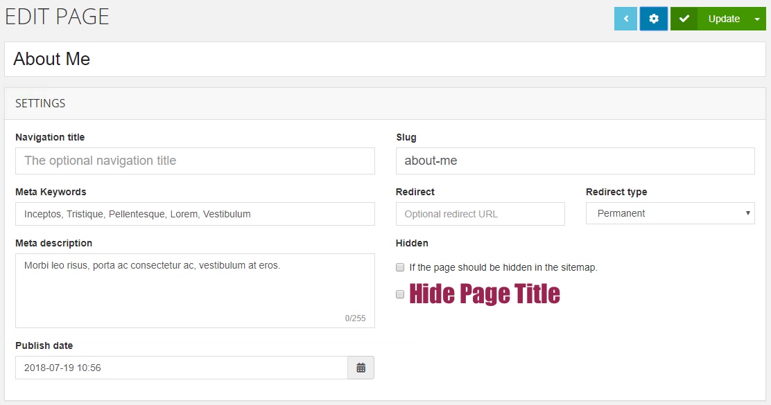 Page Title should be optional · Issue #348 · PiranhaCMS/piranha.core · GitHub