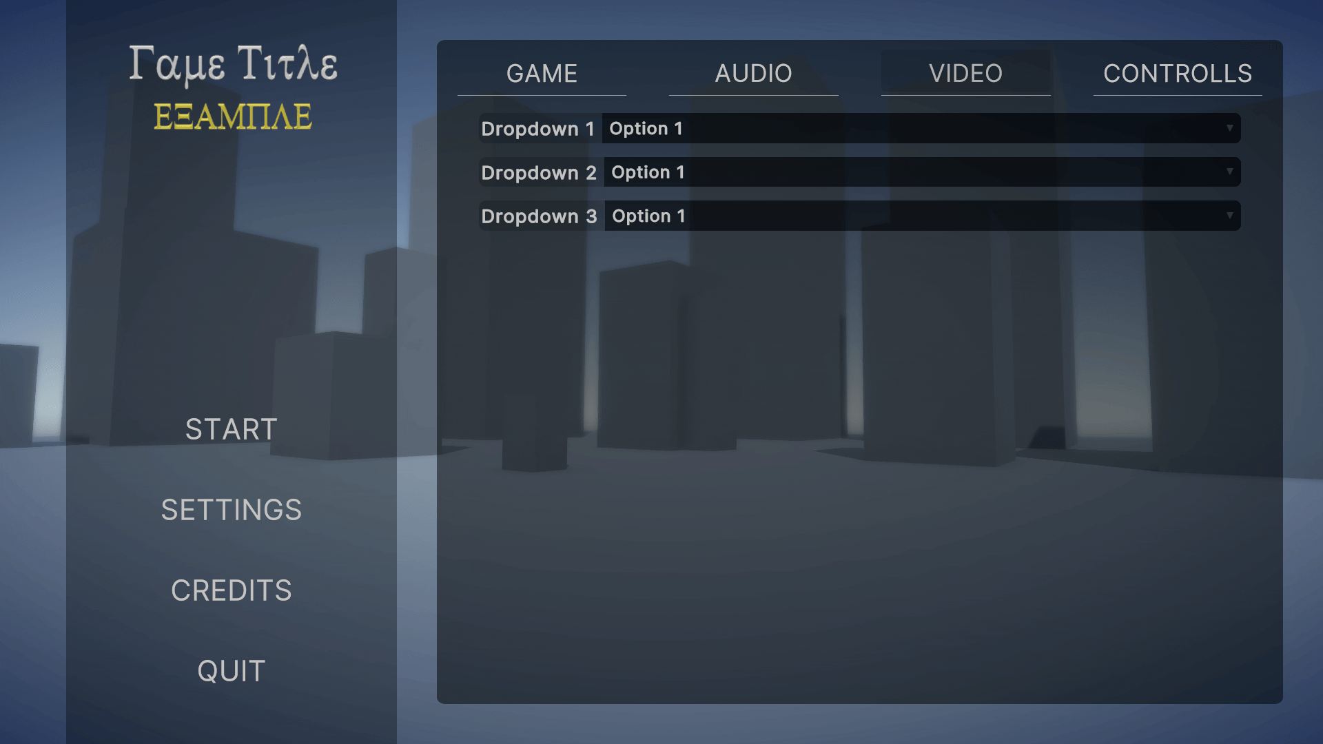 GitHub - Dezikso/MainMenu-UIToolkit-Template