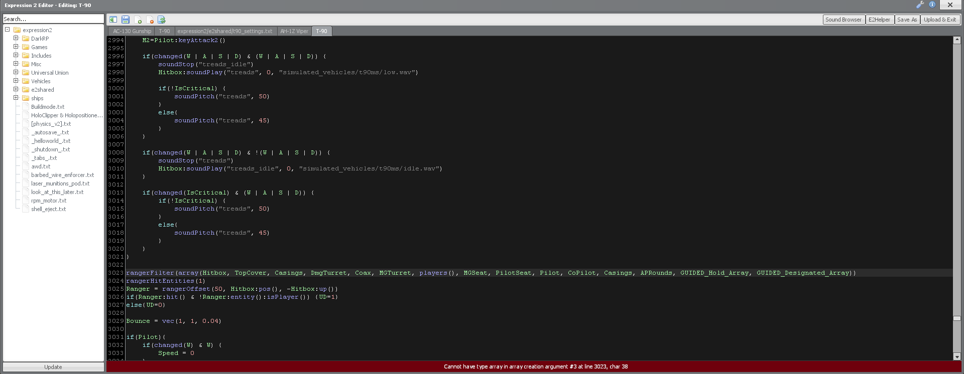 Arrays Cannot Be Filtered Into Rangerfilter Arrays · Issue 2381