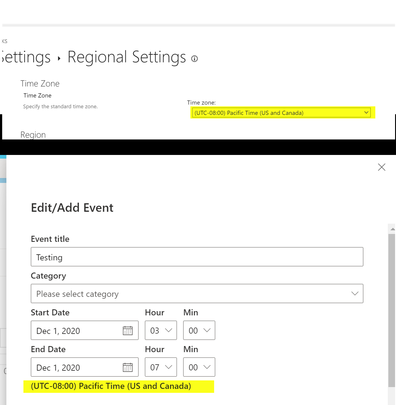 SharePoint Event List and React Calendar Webpart hour difference · Issue #1646 · pnp/sp-dev-fx ...