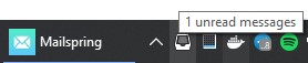 Blue tray icon badge appears after every mail sync regardless of new unread email · Issue #1017 ...