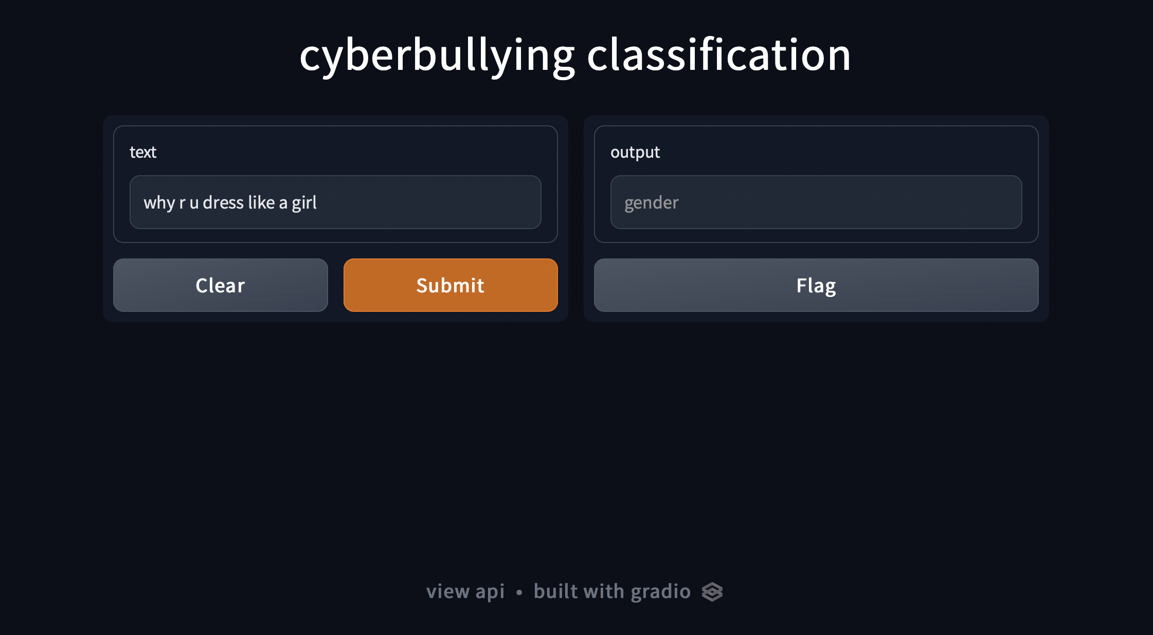 GitHub - JustinLien0805/Cyberbullying_Classification