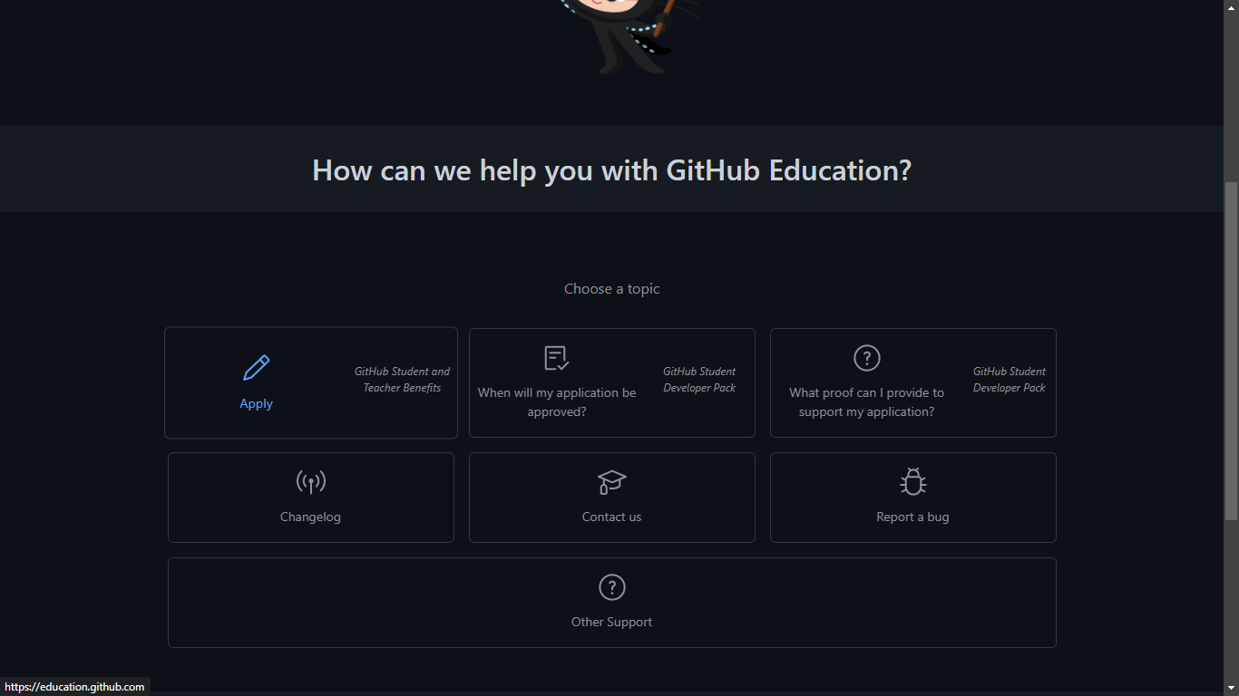 My GitHub Education application was verified as Student not Teacher · community · Discussion ...