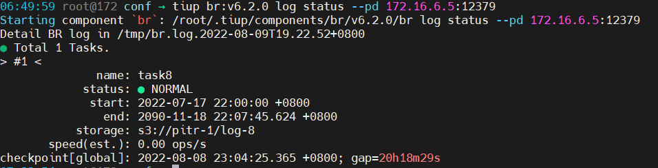 PiTR log backup checkpoint doesn't move foward · Issue #13251 · tikv/tikv · GitHub