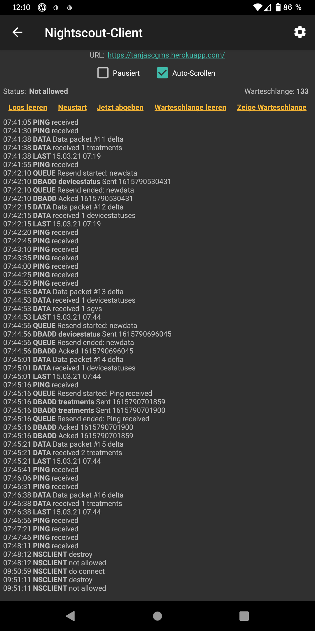 NSClient: allowed state is not restored when re-entering allowed wifi · Issue #419 · nightscout ...