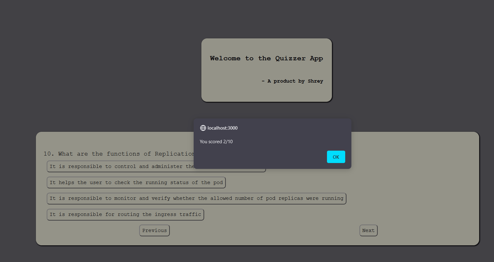 GitHub - talkshrey/Quizzer