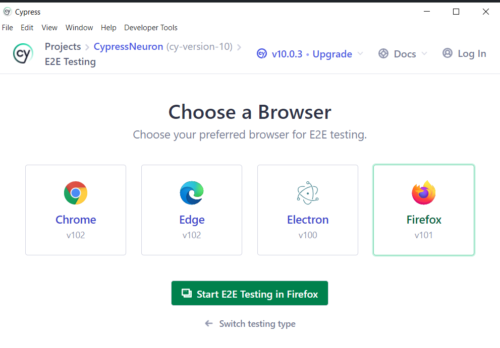 Firefox browser is not running · Issue #22306 · cypress-io/cypress · GitHub