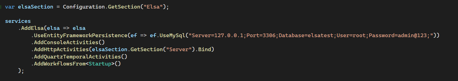 Mysql Connection Error · Issue 3448 · Elsa Workflows Elsa Core · Github