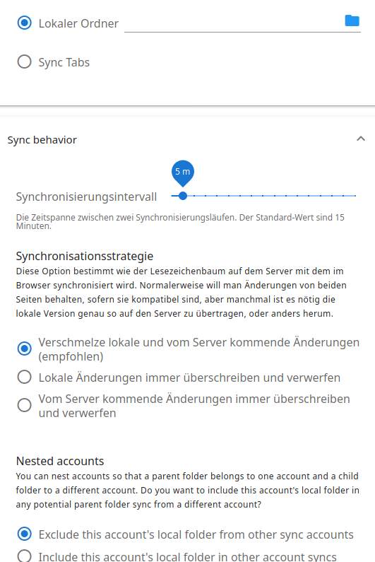 Permanent error messages while syncing · Issue #782 · floccusaddon/floccus · GitHub
