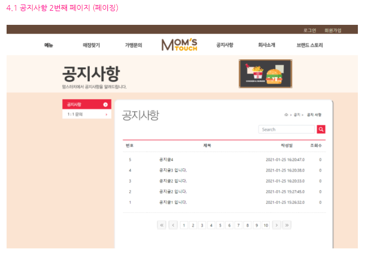 GitHub - jeonghyun051/JSP-momstouch: 맘스터치 홈페이지( MySql - JSP )