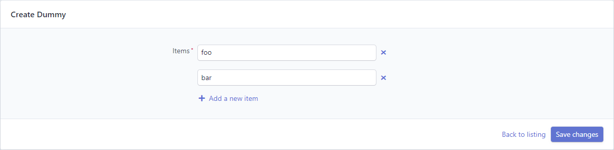 Ugly "Remove the item" links for collection of choices (vs texts) · Issue #3029 · EasyCorp ...