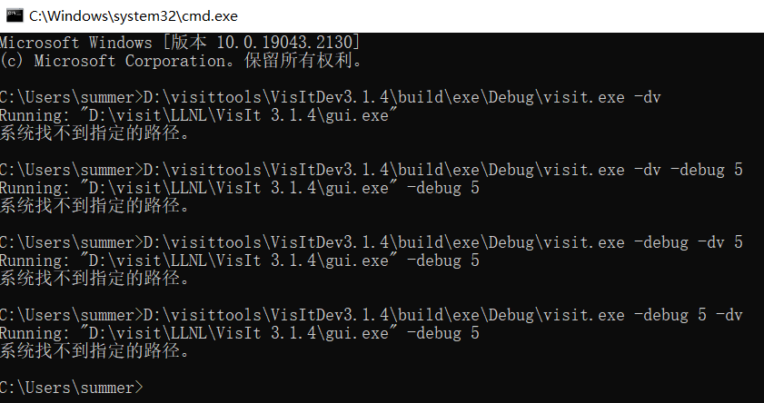 Error report of debugging item visit_exe · Issue #18217 · visit-dav/visit · GitHub