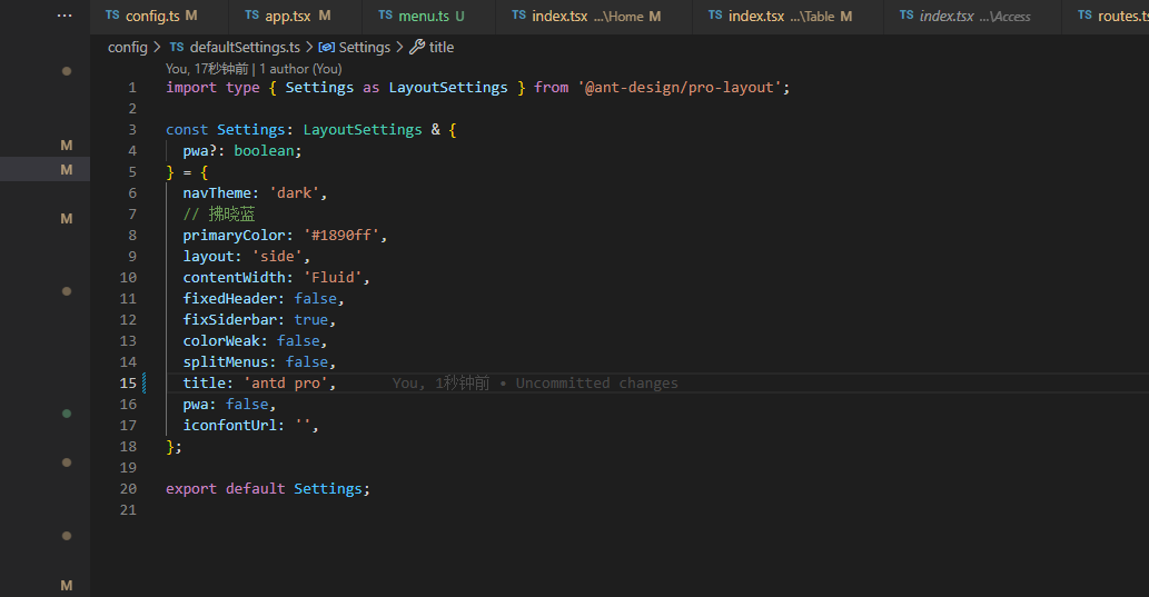[Bug] pro-layout配置透传不了问题 · Issue #8183 · umijs/umi · GitHub