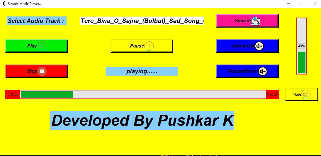 GitHub - Pushkarmca2022/music-player-with-python