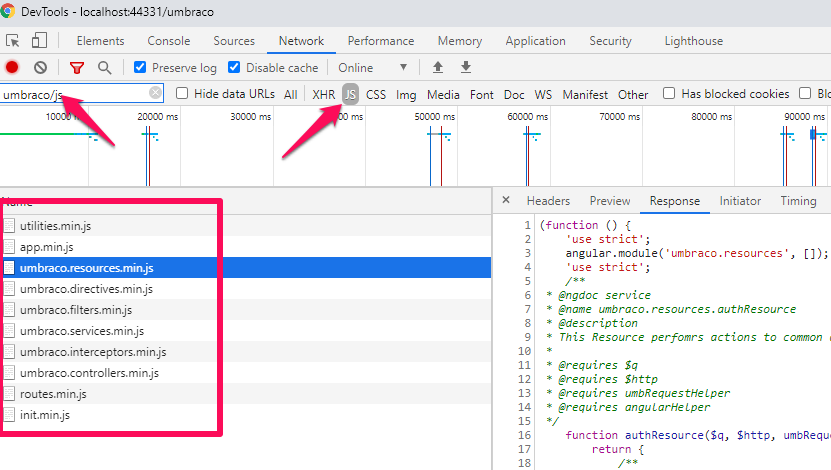 Do not apply runtime optimization to core scripts and script libraries ...