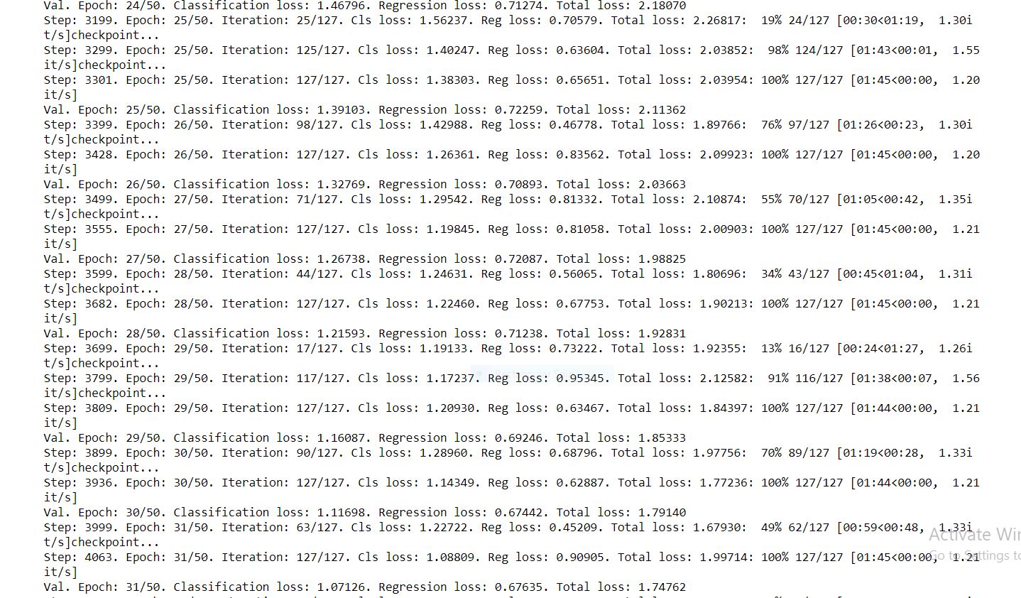 Non decreasable loss · Issue #609 · zylo117/Yet-Another-EfficientDet ...