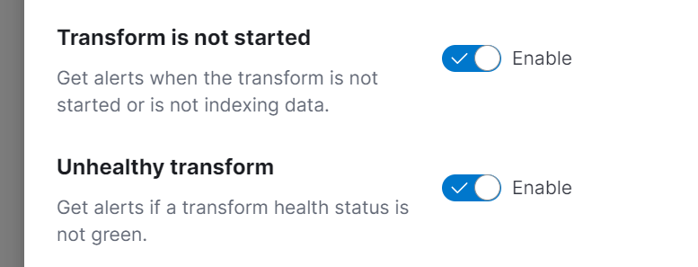 Ml Transforms Add Telemetry For Transform Health Rule Check Type · Issue 157906 · Elastic