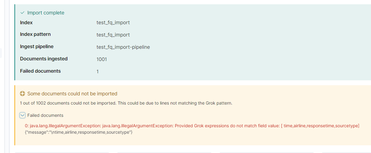 Ml File Data Visualizer No Errors When Number Of Lines Ingested Is Less Than Lines In File