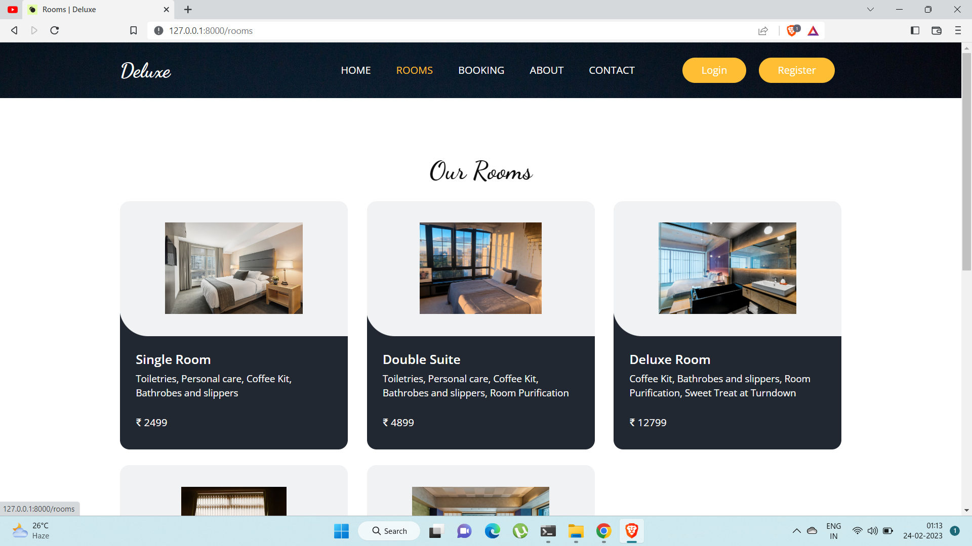 GitHub - imriadutta/deluxe: A hotel management system that developed with Python (Django ...