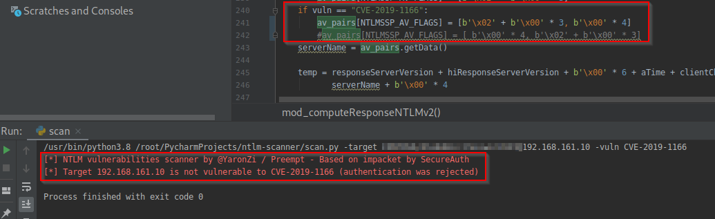 Changed injected msAVFlags order. by MrAle98 · Pull Request #1 · preempt/ntlm-scanner · GitHub