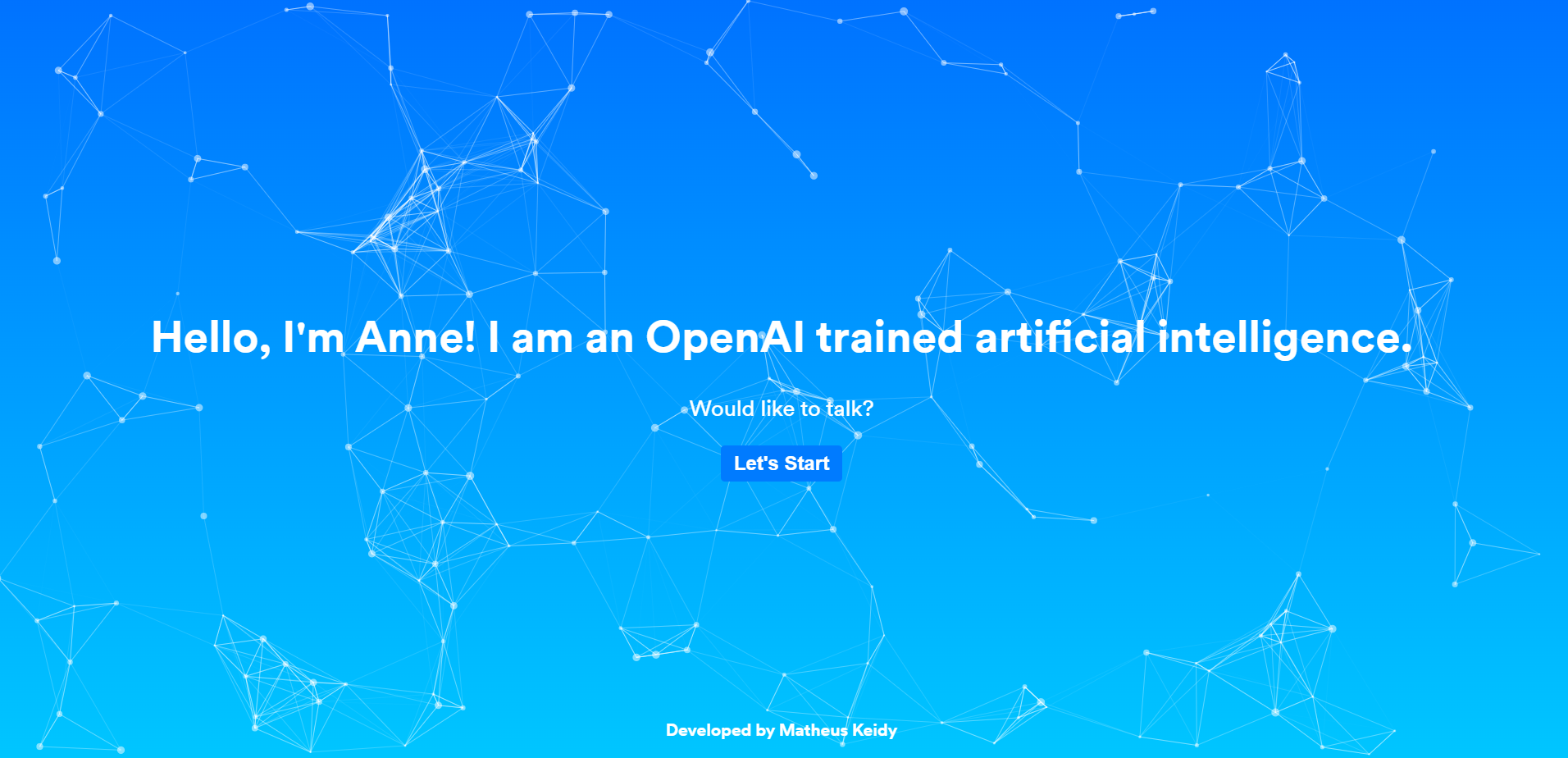 GitHub - matheuskeidygomes/anne-ai: An application created to interact ...