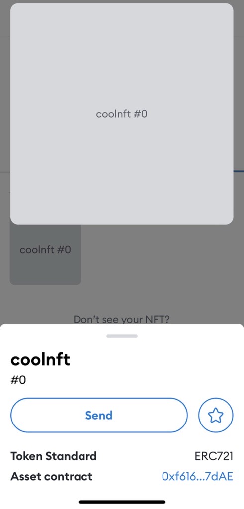 The NFT metadata (image, name, description) didn't shown with the NFT · Issue #2 · aws-samples ...