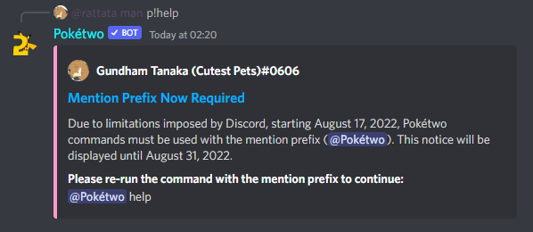 VERY delayed response from bot commands · Issue #462 · poketwo/poketwo · GitHub