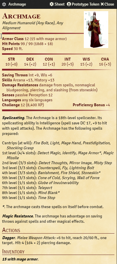 At-will spells not appearing in Spellcasting text · Issue #147 · zeel01/MonsterBlocks · GitHub