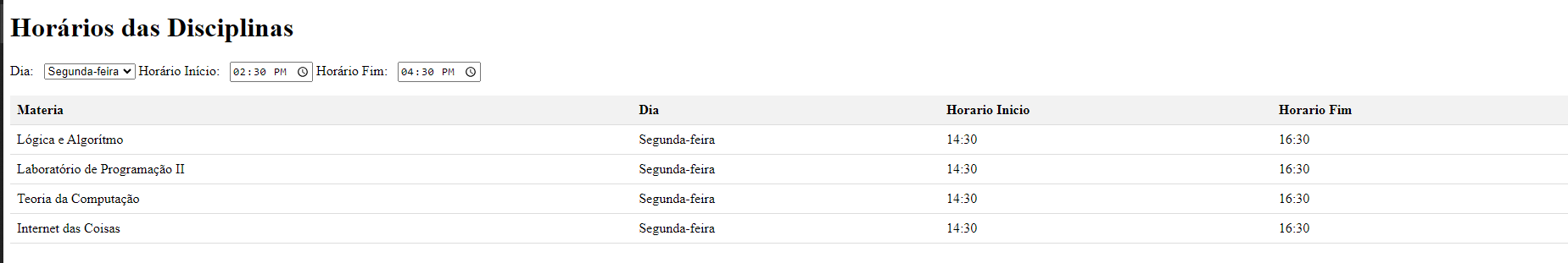 GitHub - strovertz/ufsm-horarios: Puxa horários de disciplinas disponíveis no site da UFSM/Curso ...