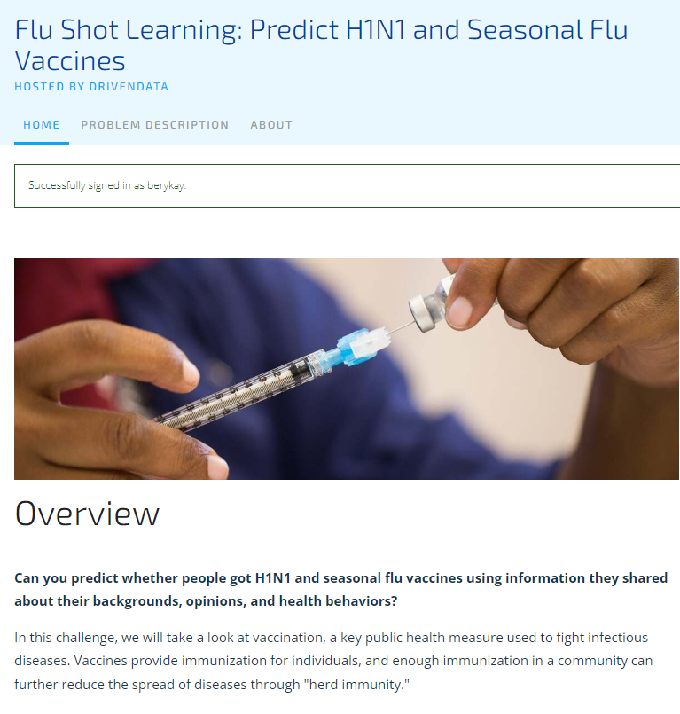 GitHub - berykay/Vaccine-Uptake-ML: Predicting H1N1 and Seasonal Flu Vaccines uptake with ...