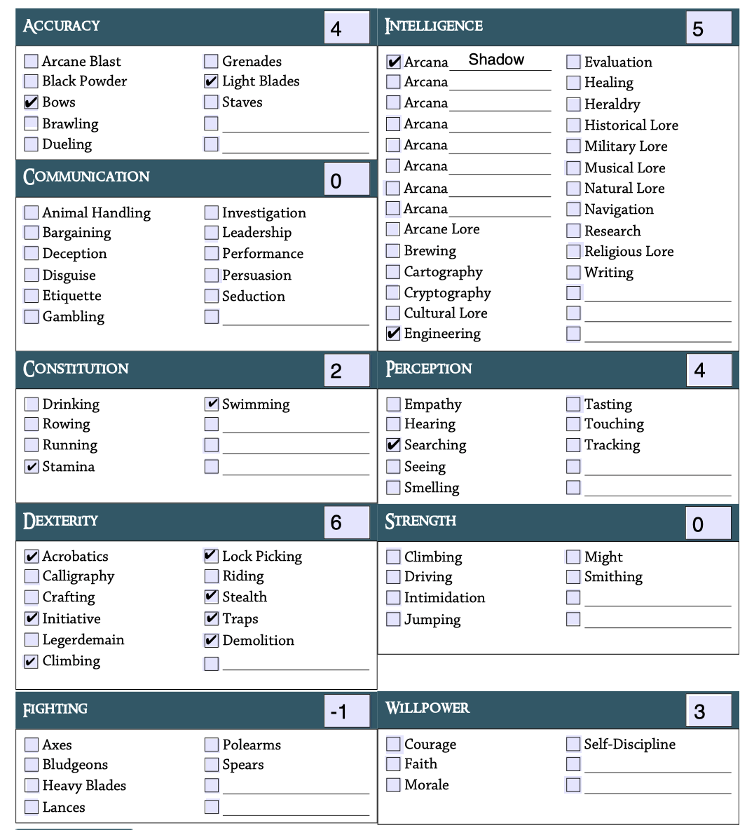 Optional Stats Field · Issue 3 · Javalentfantasy Statblocks · Github