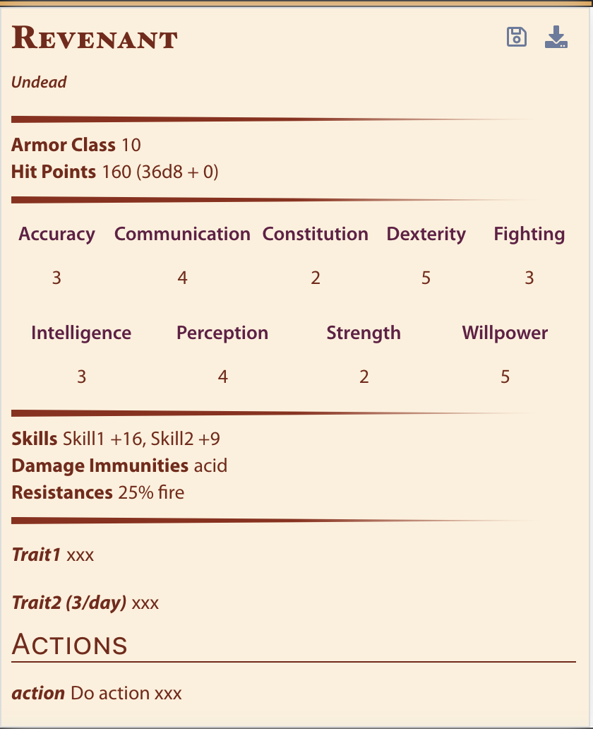 Optional stats-field? · Issue #3 · javalent/fantasy-statblocks · GitHub