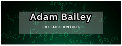 arb5433 (Adam Bailey) · GitHub