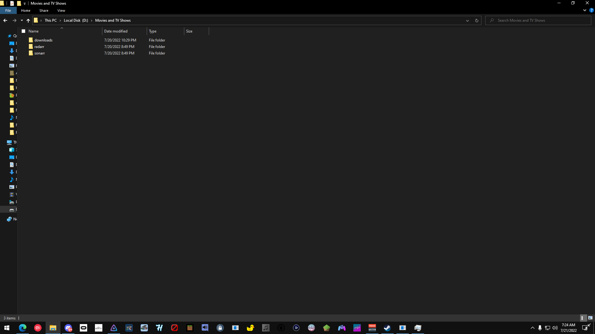 I'm on the rdt-client latest version service version on windows 10 ...