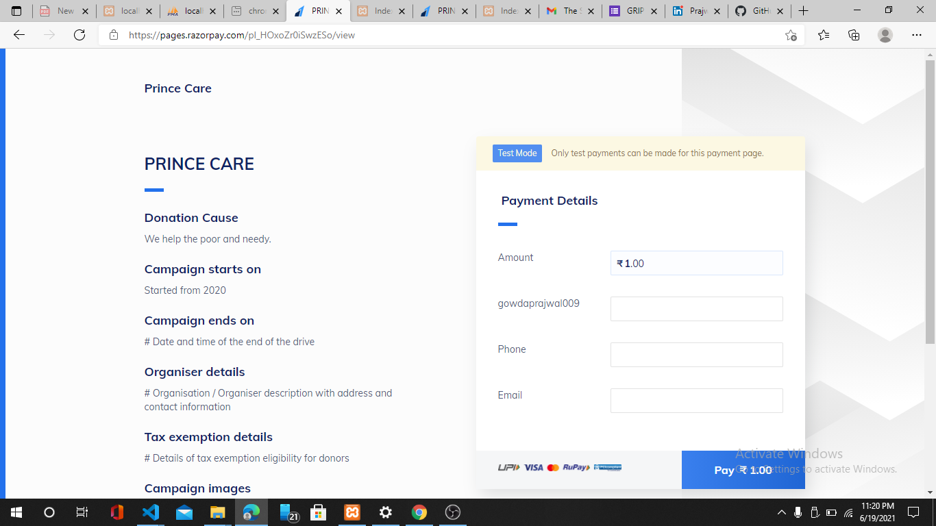 GitHub - Praju-Gowda/Payment_Gateway_Integration: I completed my other #task3 under the #intern ...