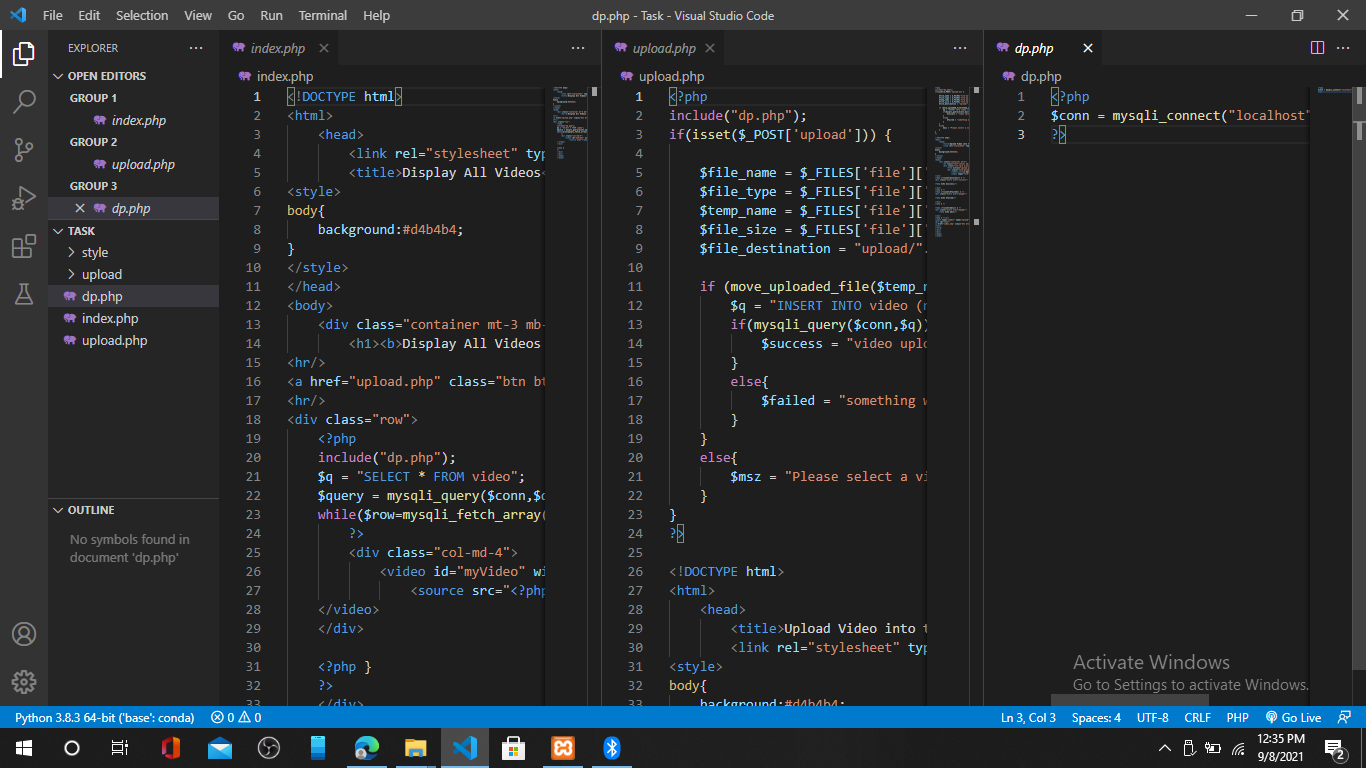 GitHub - Praju-Gowda/Video_Upload_task