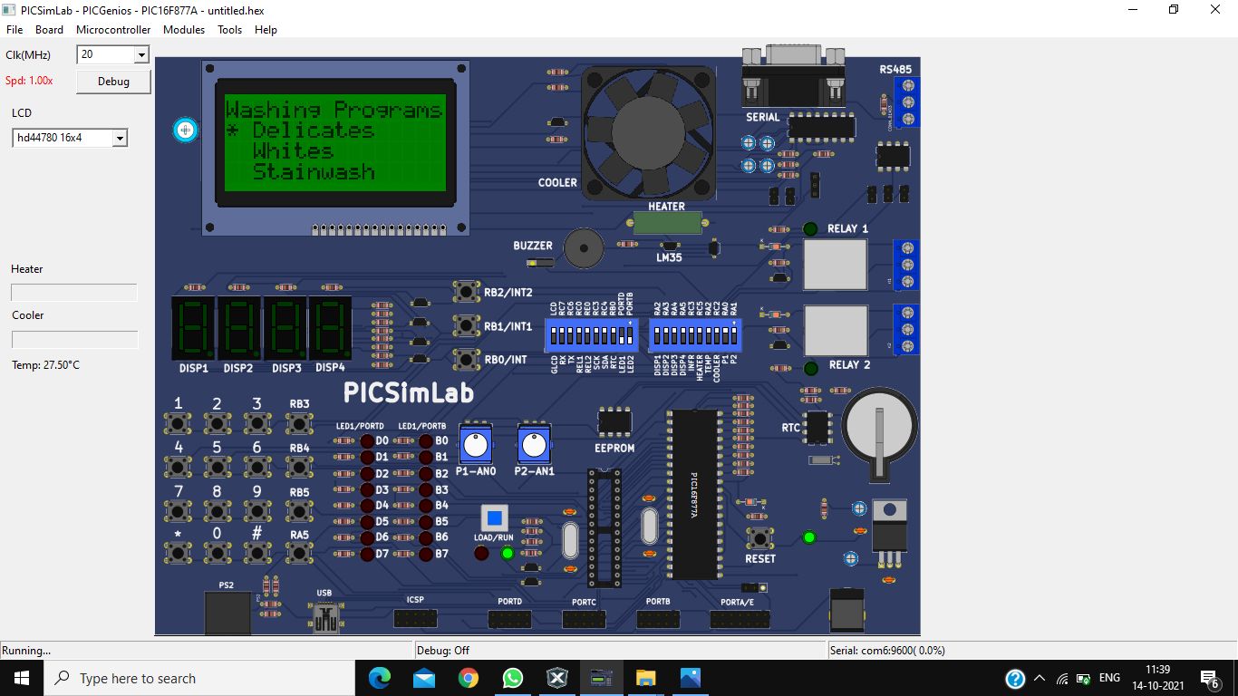 GitHub - Praju-Gowda/Washing-Machine-Simulation-Project: This is one of the internship Project ...