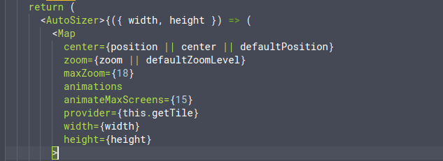 Support width="100%" and height="100%" out of the box · Issue #4 · mariusandra/pigeon-maps · GitHub