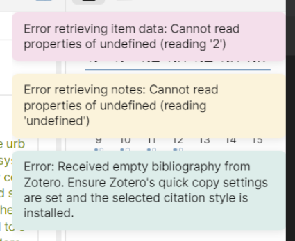 When using Zotero group library: `Error retrieving item data: Cannot read properties of ...