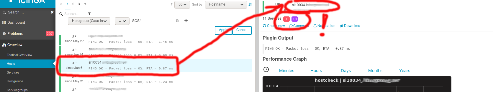 "unhandled services" count host host view differences with different query filters · Issue #3921 ...