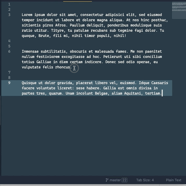 Scrolling with mouse wheel while dragging selected text, prevents the selection from moving (ST4 ...