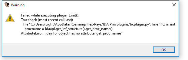 Bug get_proc_name() SDK 7.0? · Issue #16 · airbus-seclab/bincat · GitHub