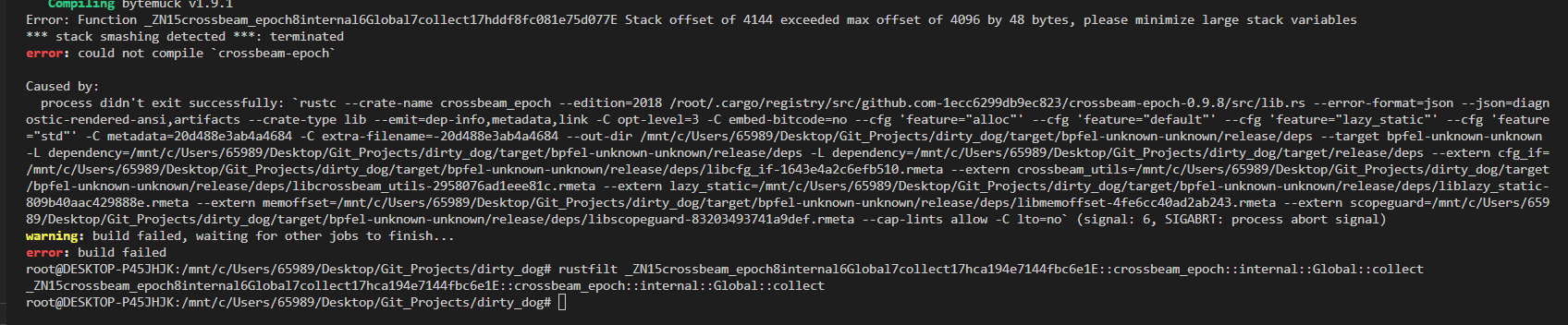 Error: could not compile `crossbeam-epoch` · Issue #848 · crossbeam-rs/crossbeam · GitHub