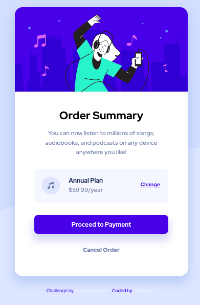 GitHub - callseven/Order-summary-component-challenge: Order summary component challenge