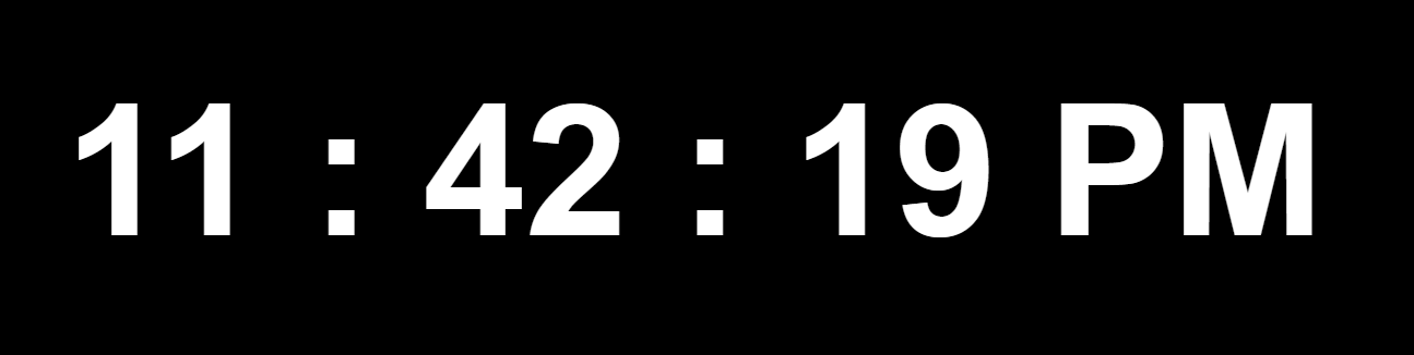 GitHub - ayush292003/Digital-Clock-Project-