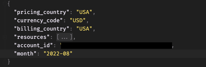 Usage Reports Incorrect Json Key For Billing Month Field In Usage Summary · Issue 213 · Ibm