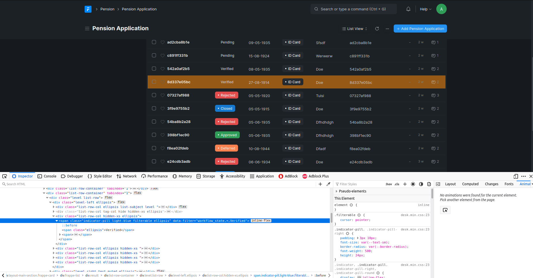 V-13 workflowstate info color not showing UX · Issue #13608 · frappe/frappe · GitHub